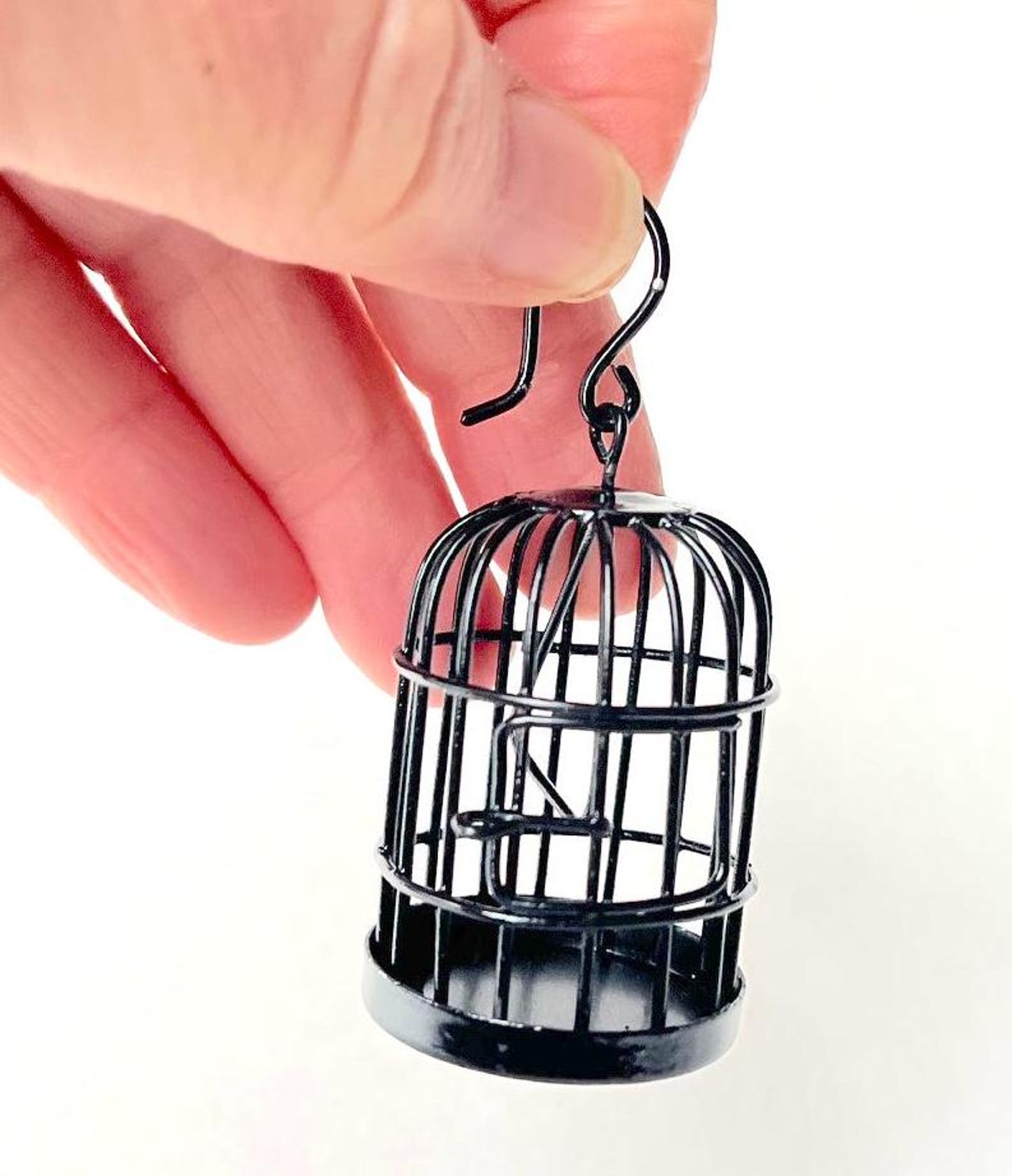 Miniature Birdcage Bluebird Bird Cage Mini Birds Tiny Blue Birds Fairy ...
