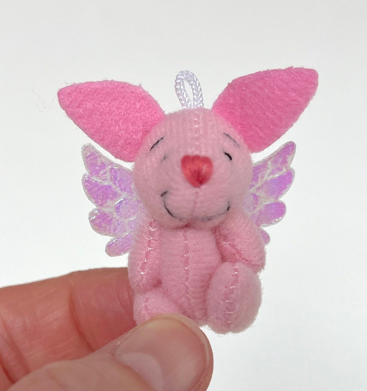 Mini Plush Pig With Wings Flying Pig - Etsy
