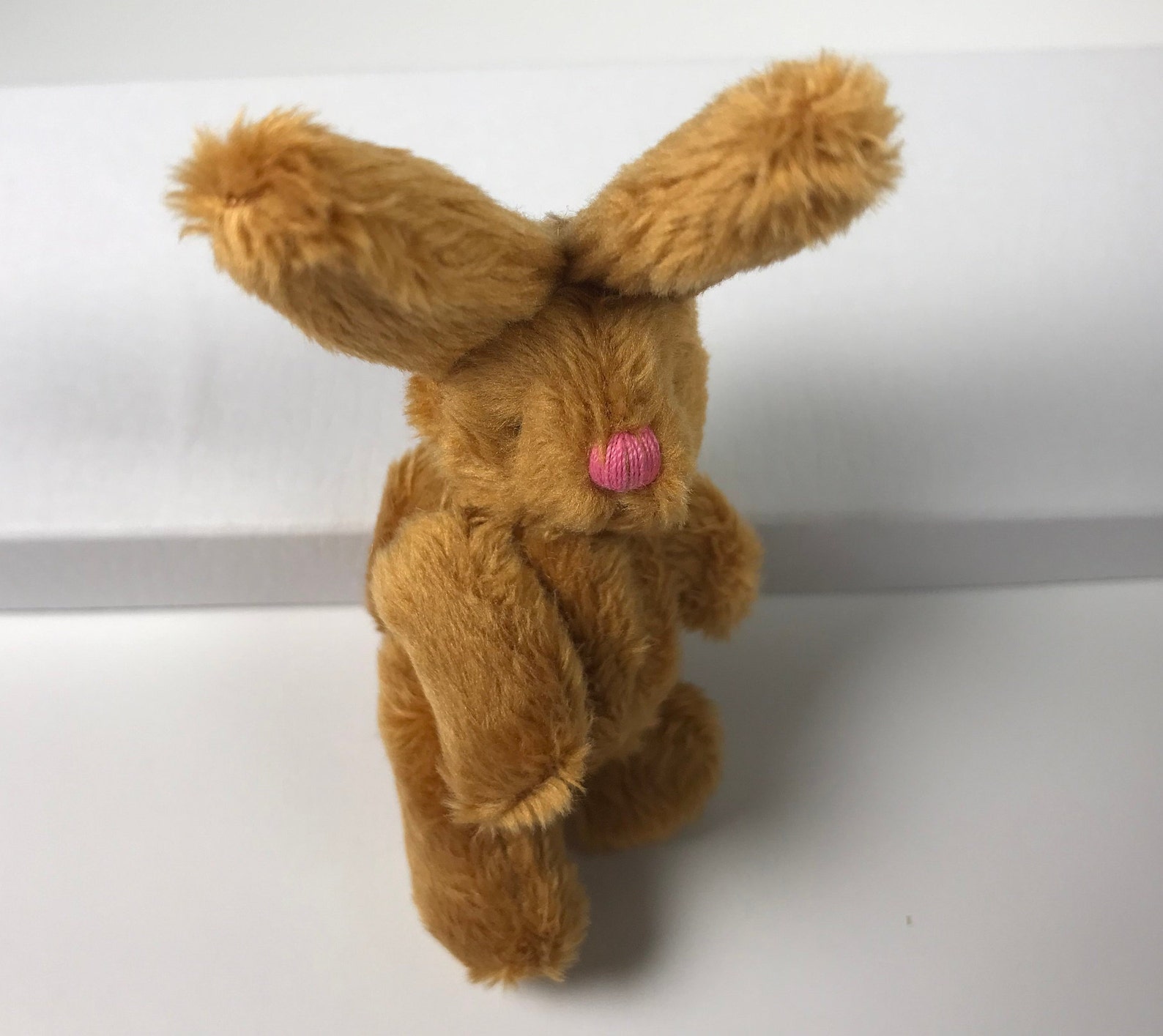 Small Stuffed Animal Plush Bunny Rabbit Craft Supply Dollhouse Toy ...