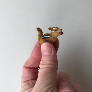 Miniature Chipmunk Fairy Garden Animal Figurine Dollhouse Micro ...
