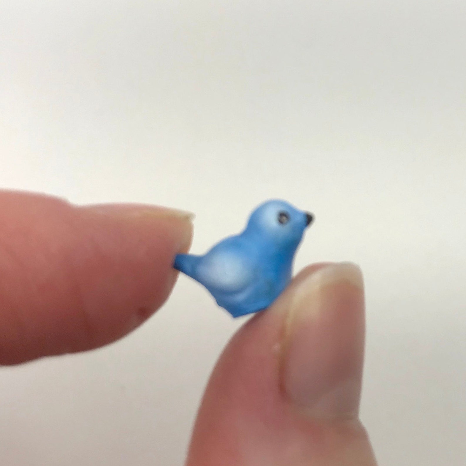 Miniature Birdcage Bluebird Bird Cage Mini Birds Tiny Blue - Etsy