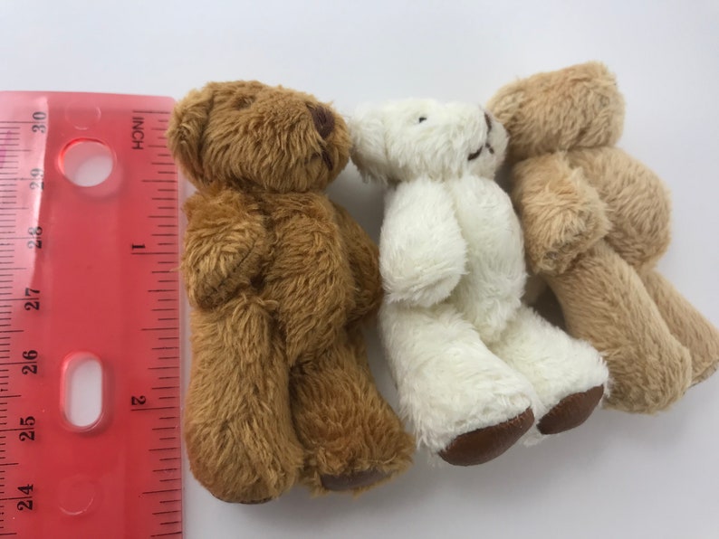 Mini Bears Miniature Bears Plush Bears Gift Wraptopper Plush | Etsy