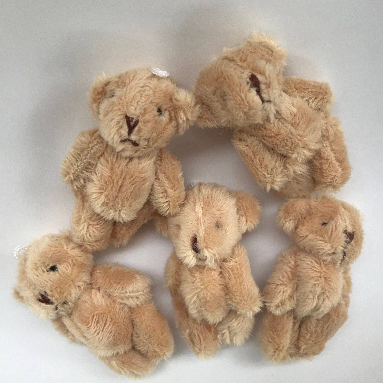 Miniature Stuffed Animal Bears Plush Teddy Party Favor Gift | Etsy