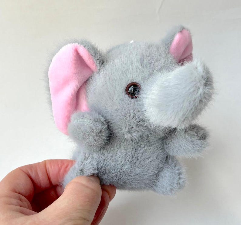 Small Plush Elephant Doll Accessory Party Decoration - Etsy