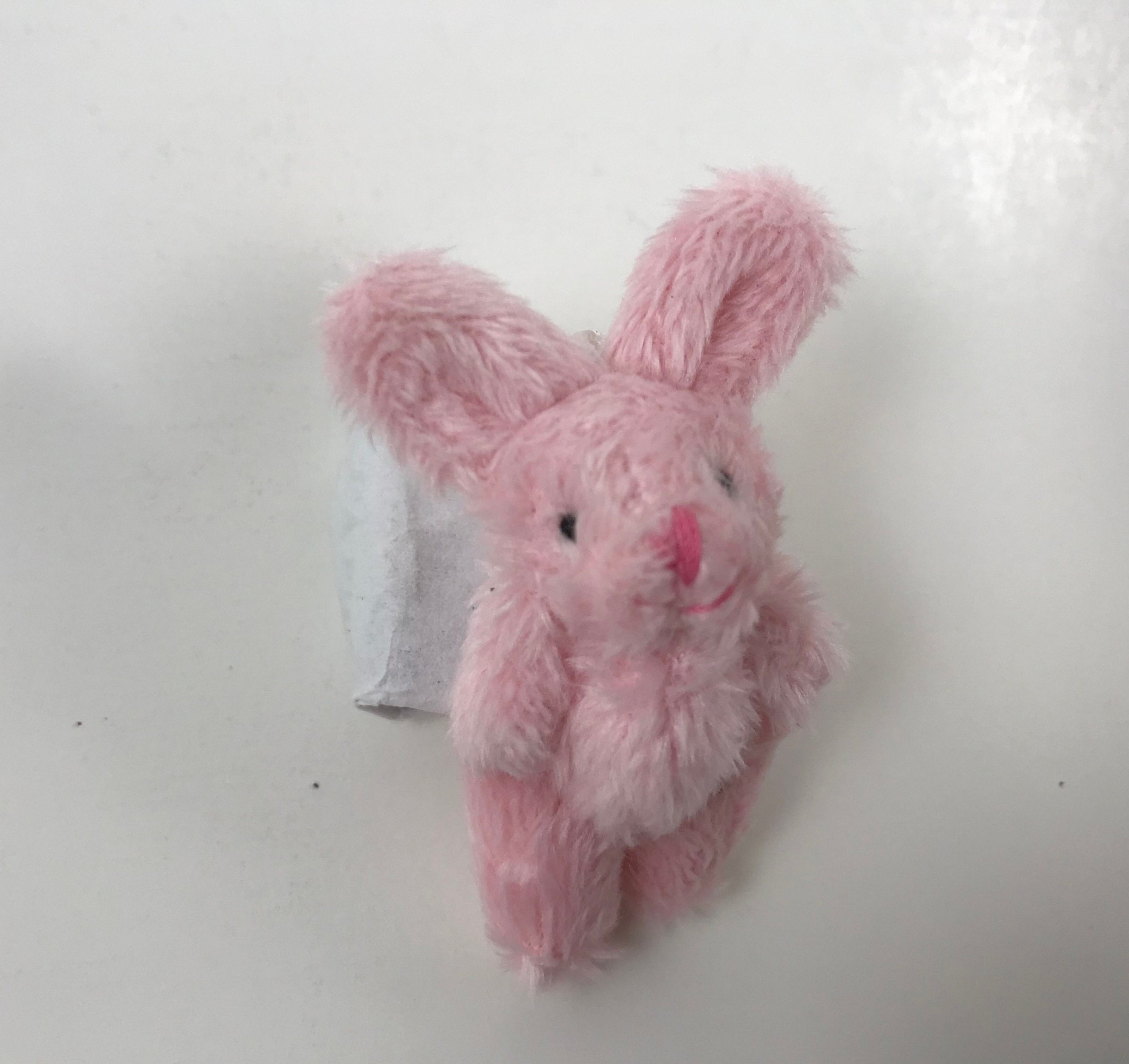 Tiny Pink Plush Bunny Miniature Pink Stuffed Bunny Mini Pink | Etsy