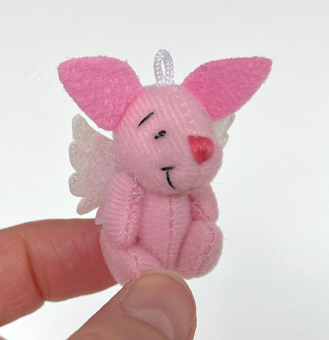 Mini Plush Pig With Wings Flying Pig - Etsy