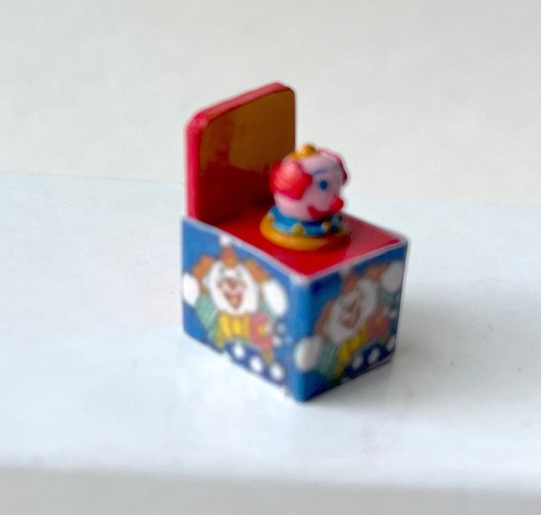 Miniature Jack in the Box Toy Dollhouse Accessory - Etsy
