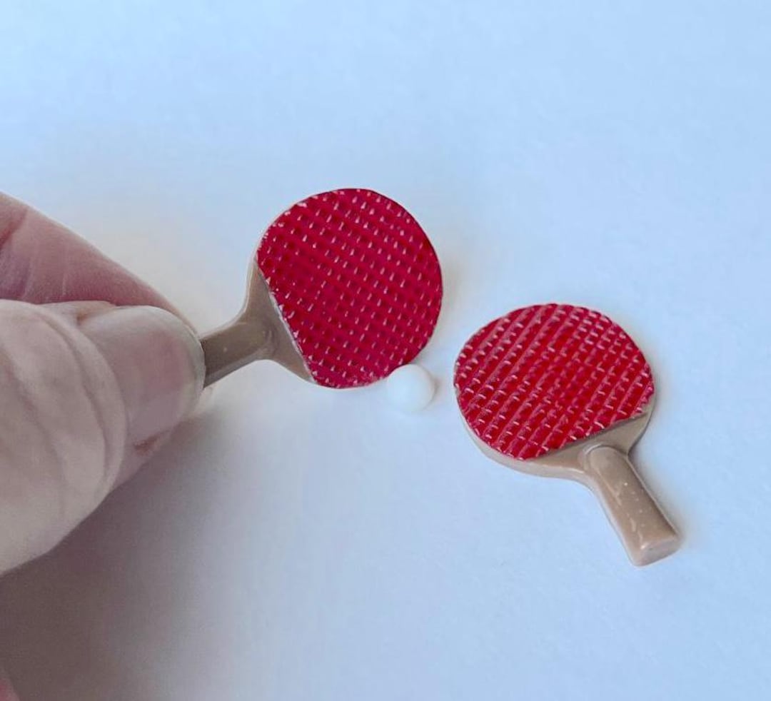 Miniature Table Tennis Ping Pong Paddles - Etsy