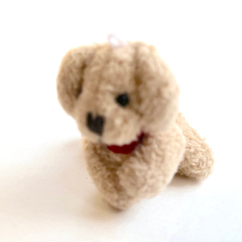 Miniature Stuffed Puppy Mini Plush Dog Doll Accessory - Etsy