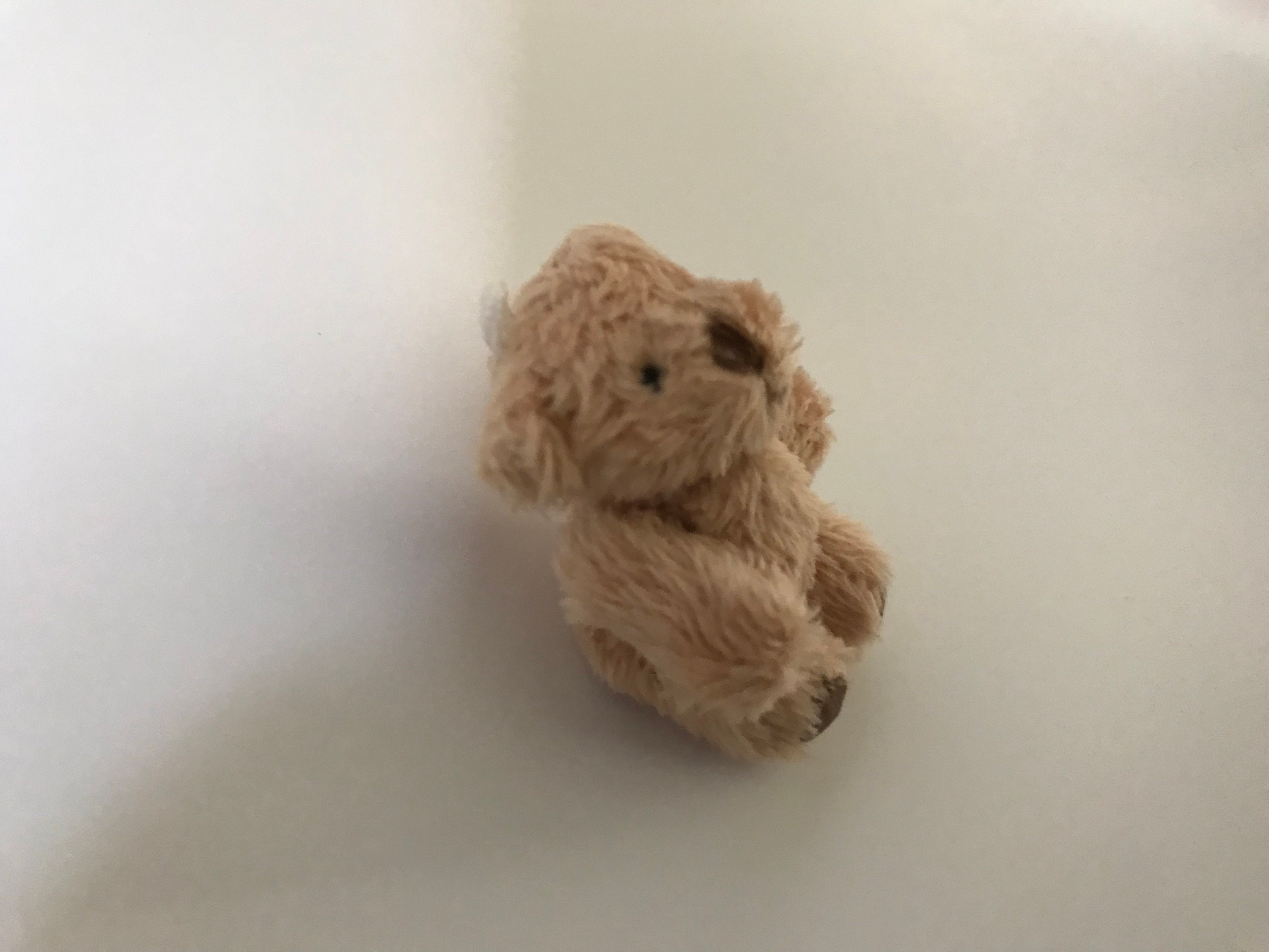 Very Tiny Soft Fuzzy Stuffed Teddy Bear | Etsy