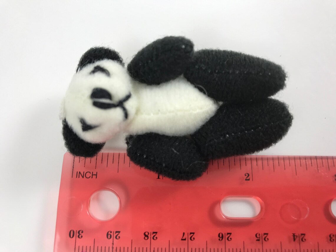 Miniature Panda Mini Panda Tiny Panda Plush Panda Stuffed | Etsy
