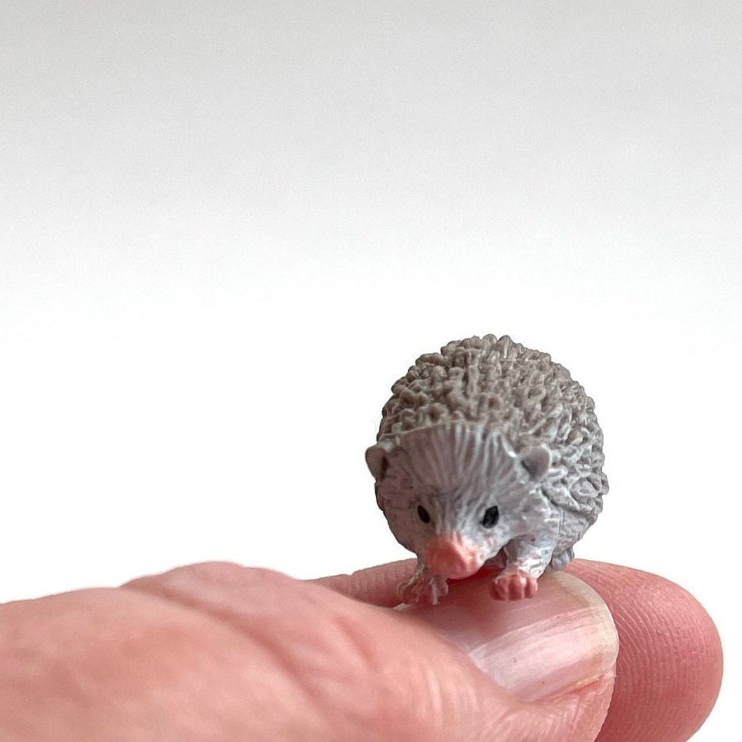 Miniature Hedgehog Fairy Garden Dollhouse Craft Supply Toy - Etsy