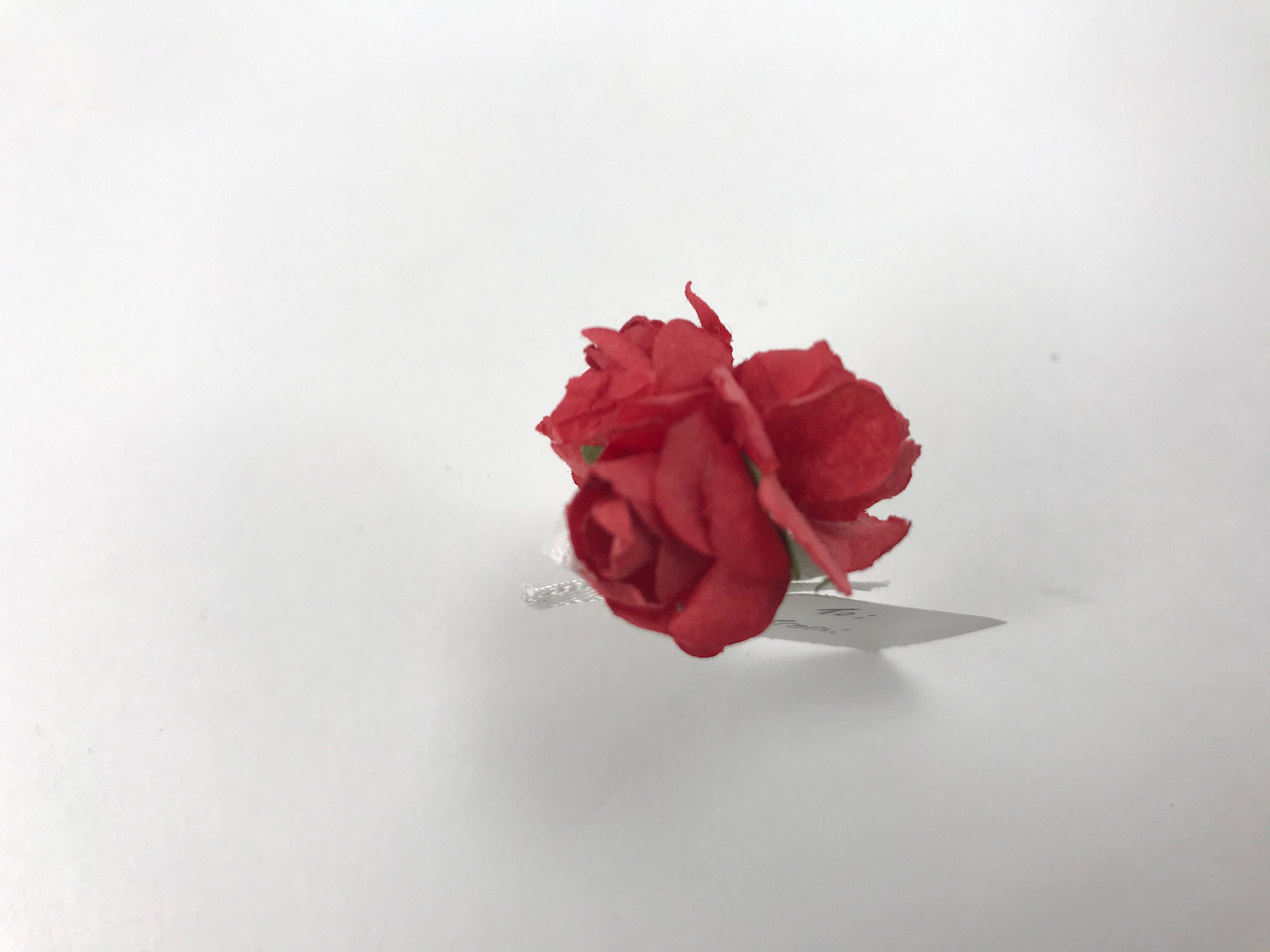 Miniature Rose Bouquet Mini Flower Arrangement Dollhouse Valentine's ...