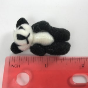 Tiny Panda Bear Mini Panda Bear Miniature Panda Bear Plush Panda Bear ...