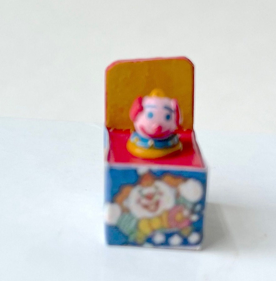 Miniature Jack in the Box Toy Dollhouse Accessory - Etsy