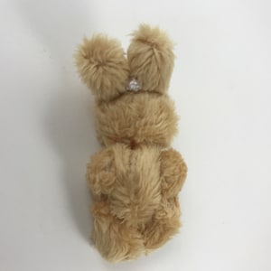 Tiny Brown Stuffed Bunny Rabbit Tiny Brown Plush Bunny Toy Bunny Rabbit ...