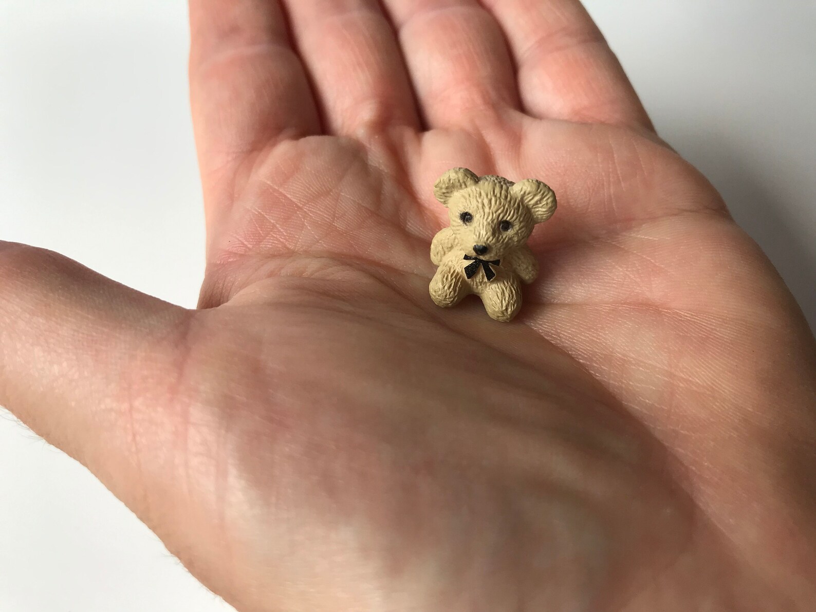 Miniature Teddy Bears Resin Craft Cabochon Dollhouse Fairy - Etsy