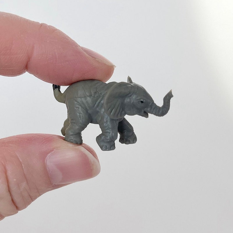 Micro Elephant - Etsy