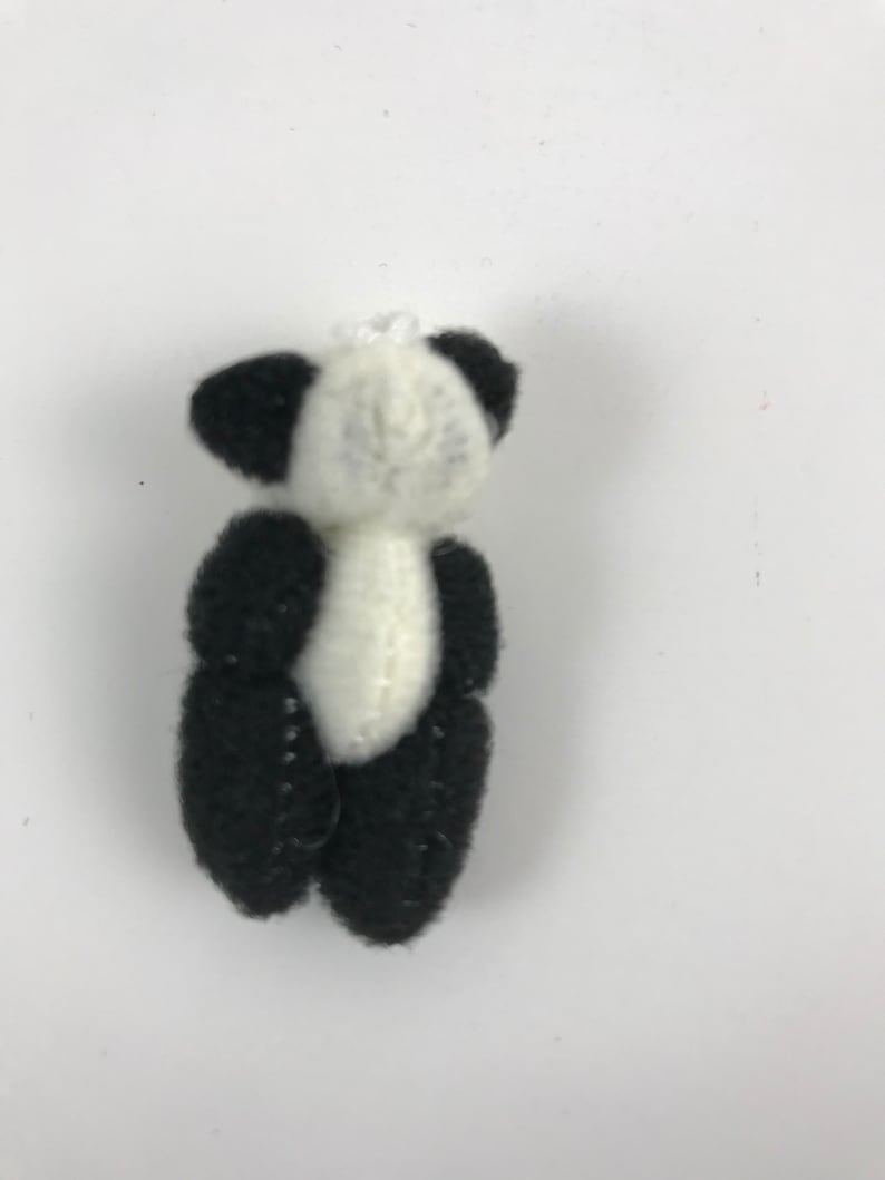 Tiny Panda Bear Mini Panda Bear Miniature Panda Bear Plush | Etsy