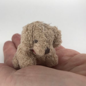 Miniature Stuffed Puppy Mini Plush Dog Doll Accessory | Etsy