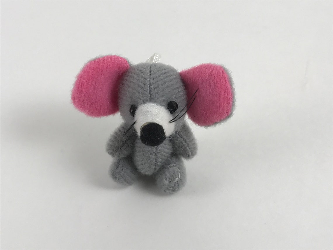 Tiny Mouse Mice Rat Mini Stuffed Animal Miniature Plush Toy - Etsy