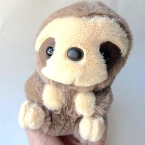 Small Plush Sloth - Etsy