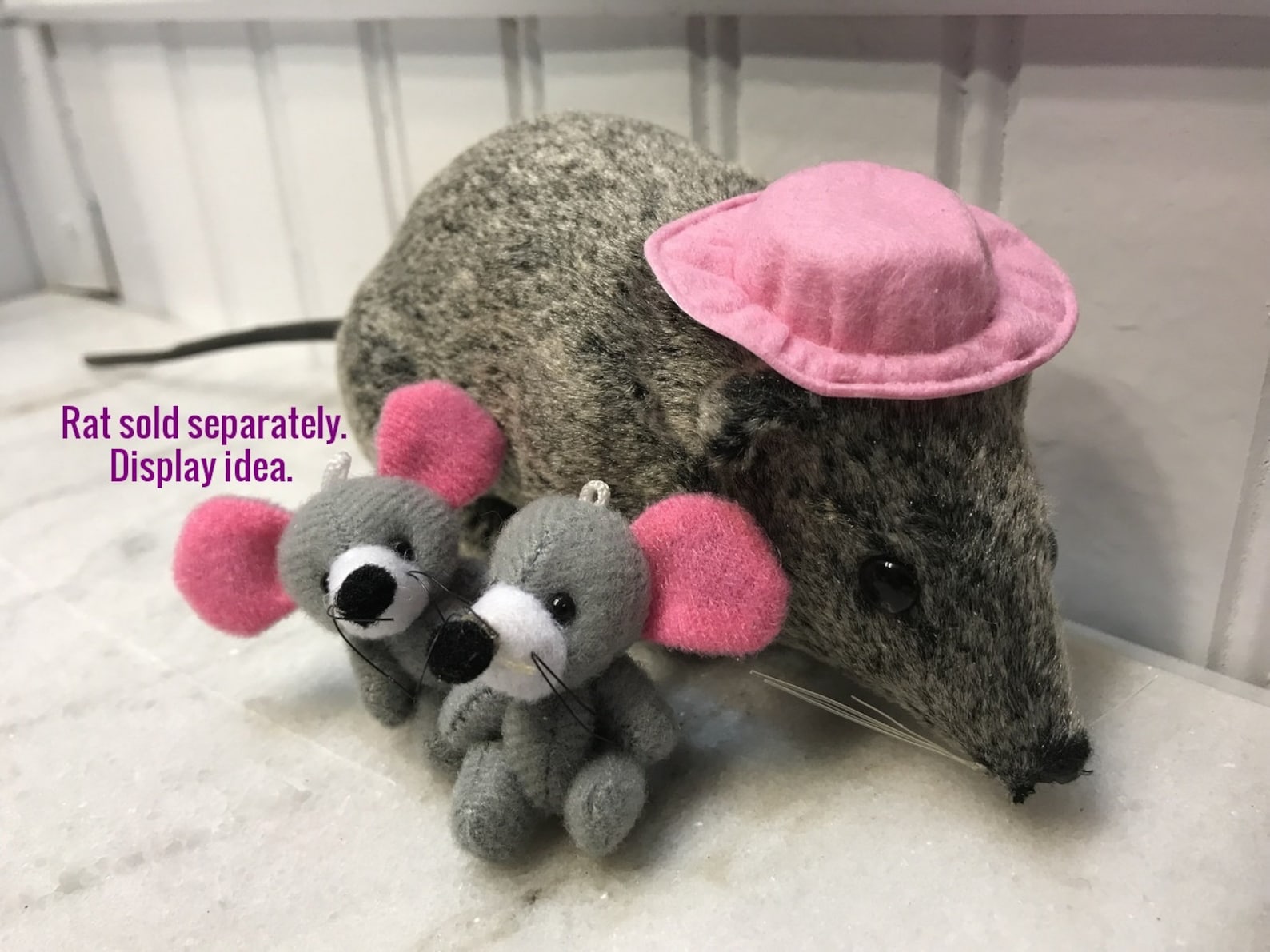 Tiny Mouse Mice Rat Mini Stuffed Animal Miniature Plush Toy - Etsy
