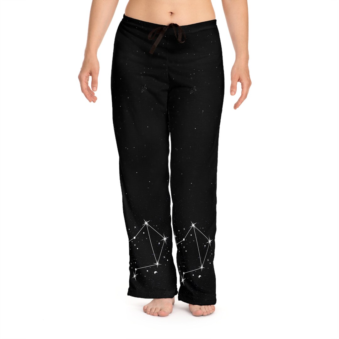 Libra Zodiac Sign Pajama Bottoms Astrology Lounge Pants Personalized ...