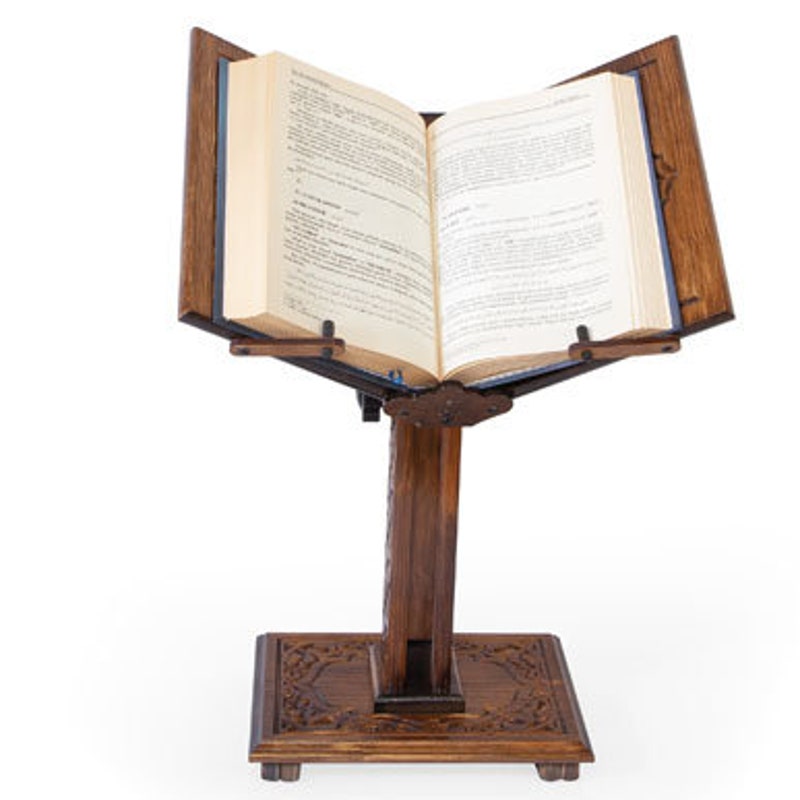 Wooden Lectern Book Stand - Etsy