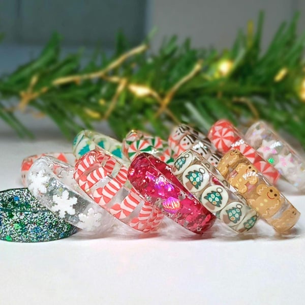 Christmas Ring - Etsy