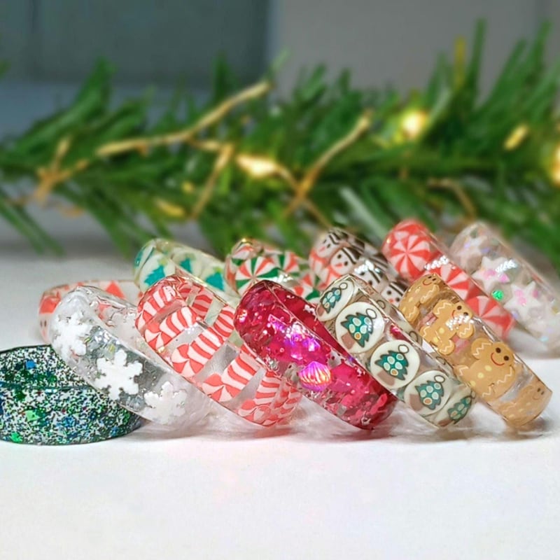 Christmas Ring - Etsy