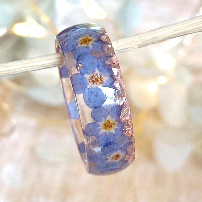 Forget Me Not Ring - Etsy