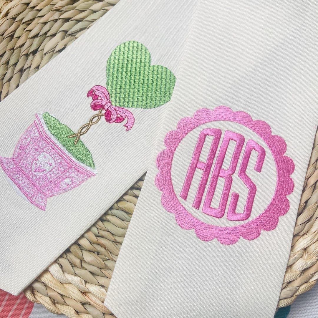 Valentine’s Day Wreath Sash, Monogram Sash - Etsy