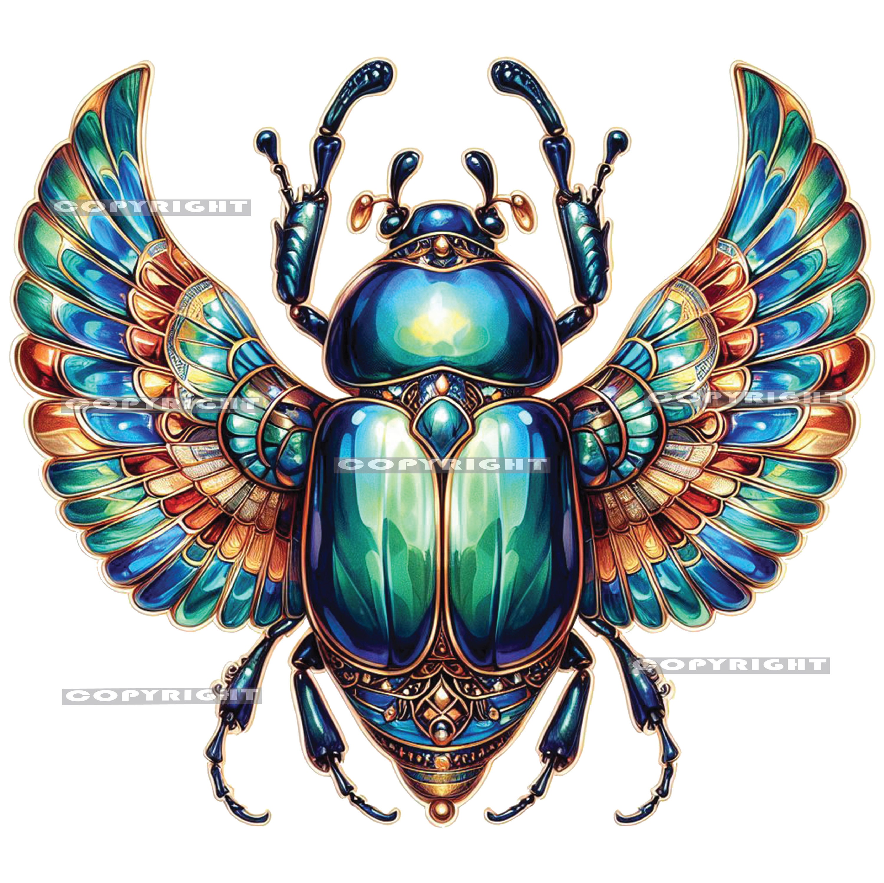 Scarab Beetle PNG X 5, Egyptian Wall Art, Scarab Beetle Png, Egyptian T ...