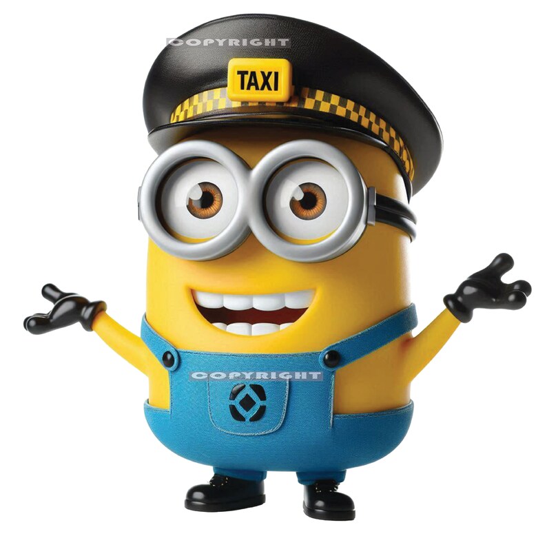 Minions Workers X 5 PNG, Labor Day Minion PNG, Minion T-shirt Design ...