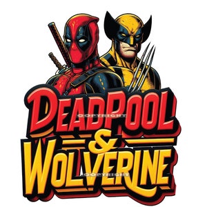 Deadpool and Wolverine X 5 PNG, Deadpool Png, Deadpool and Wolverine T ...