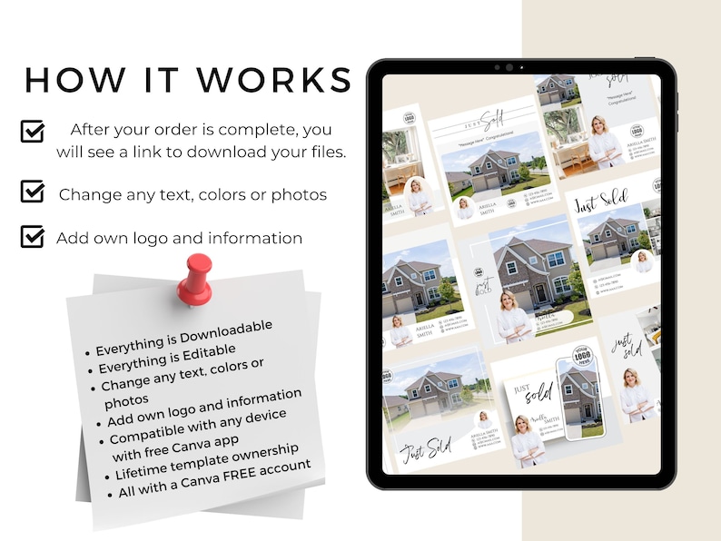 15 Just Sold Social Media Posts, Facebook & Instagram Posts, Affordable ...