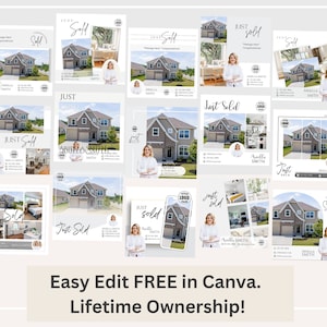 15 Just Sold Social Media Posts, Facebook & Instagram Posts, Affordable ...