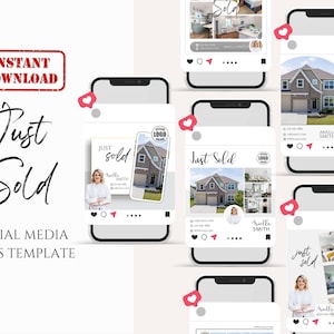 15 Just Sold Social Media Posts, Facebook & Instagram Posts, Affordable ...