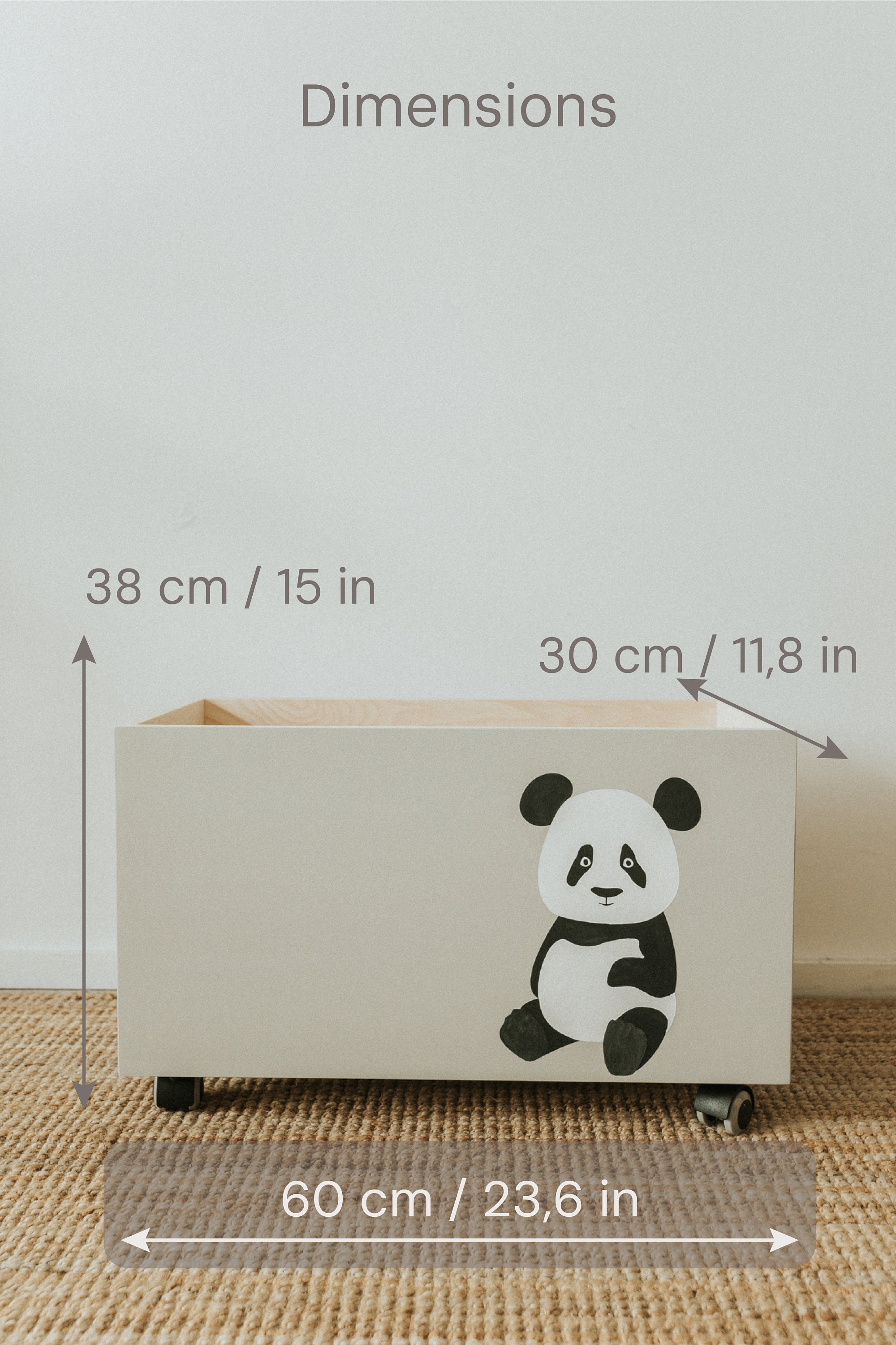 Wooden Toy Box, Kids Room Organiser, Handmade Personalised Gift for Boy ...