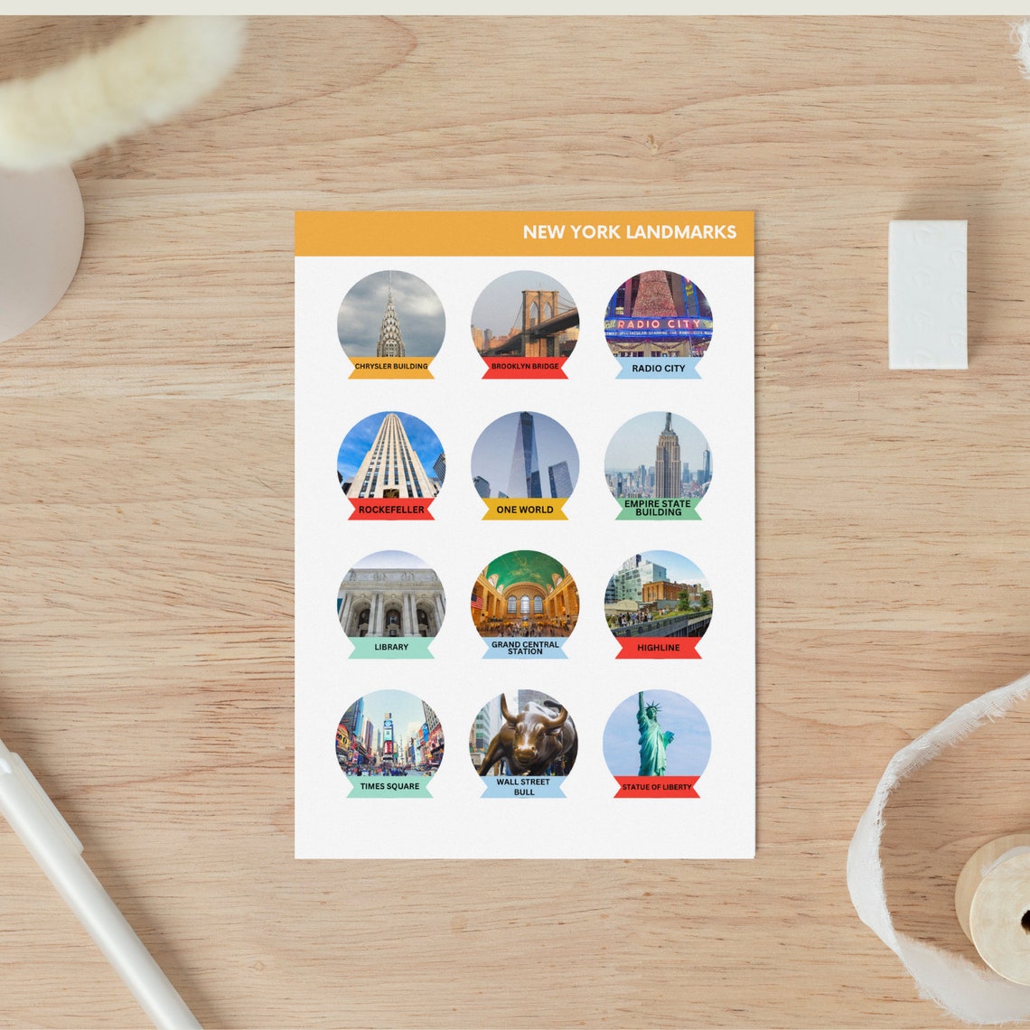 New York City Printable Travel Guide for Kids - Etsy