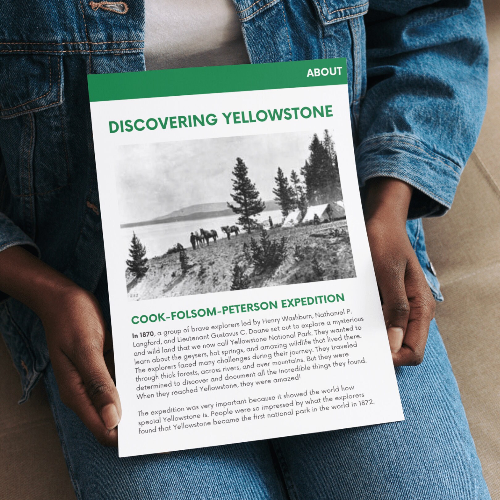 Yellowstone Travel Guide for Kids Printable Travel Guide for ...
