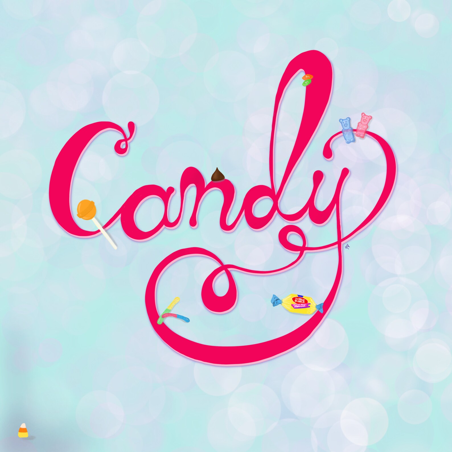Candy Print -- Printable File - Etsy