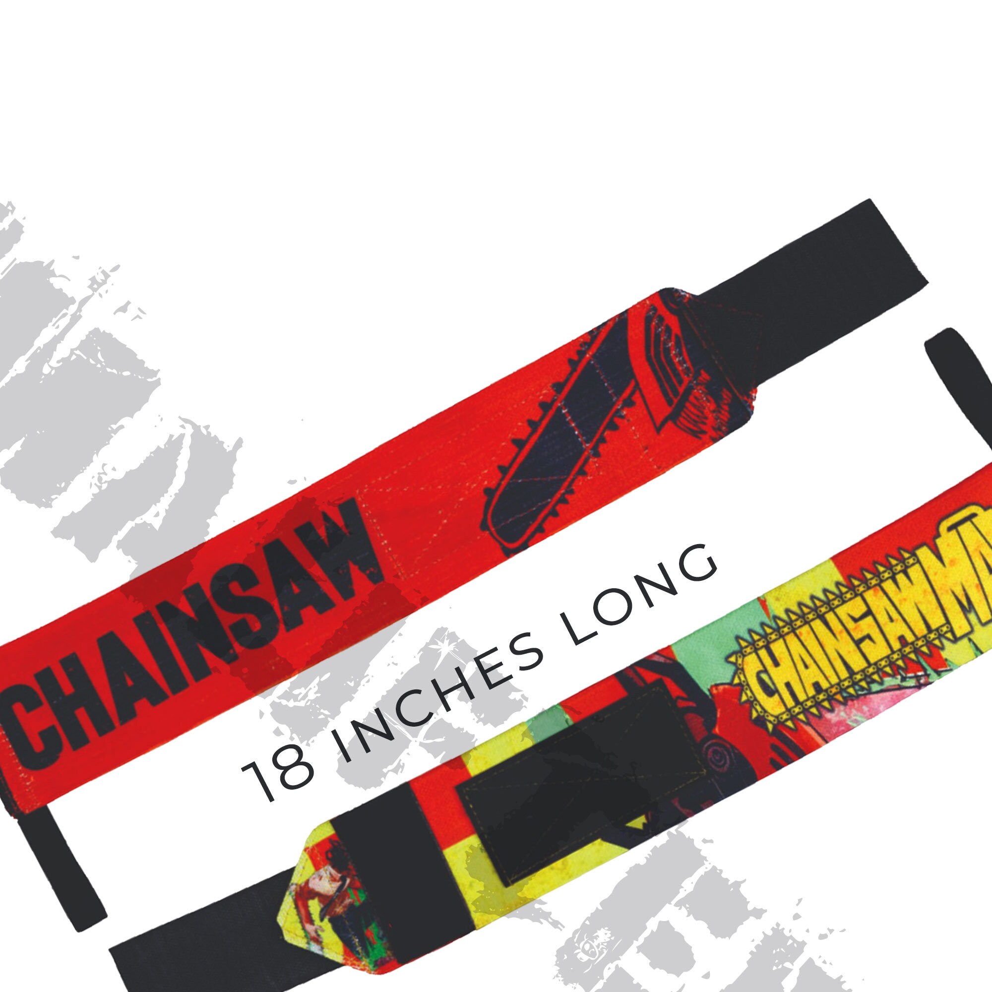 Chainsaw Anime Wrist Wraps , Anime Unisex Powerlifting Wrist Wraps With ...