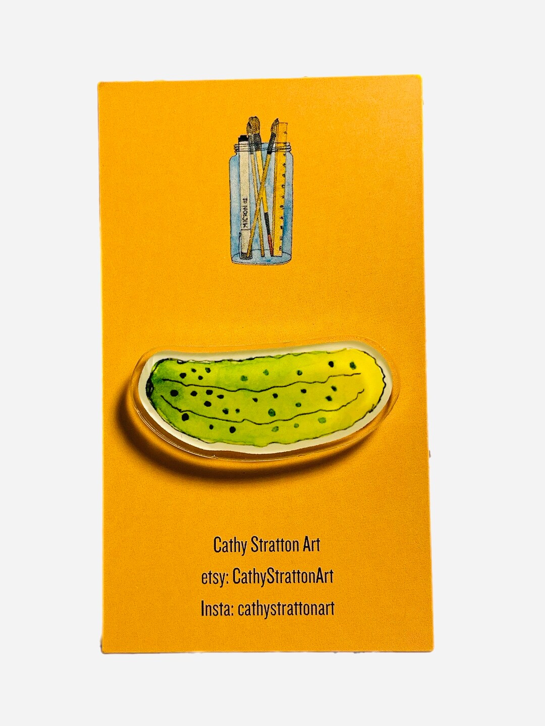 Pickle Pin - Etsy