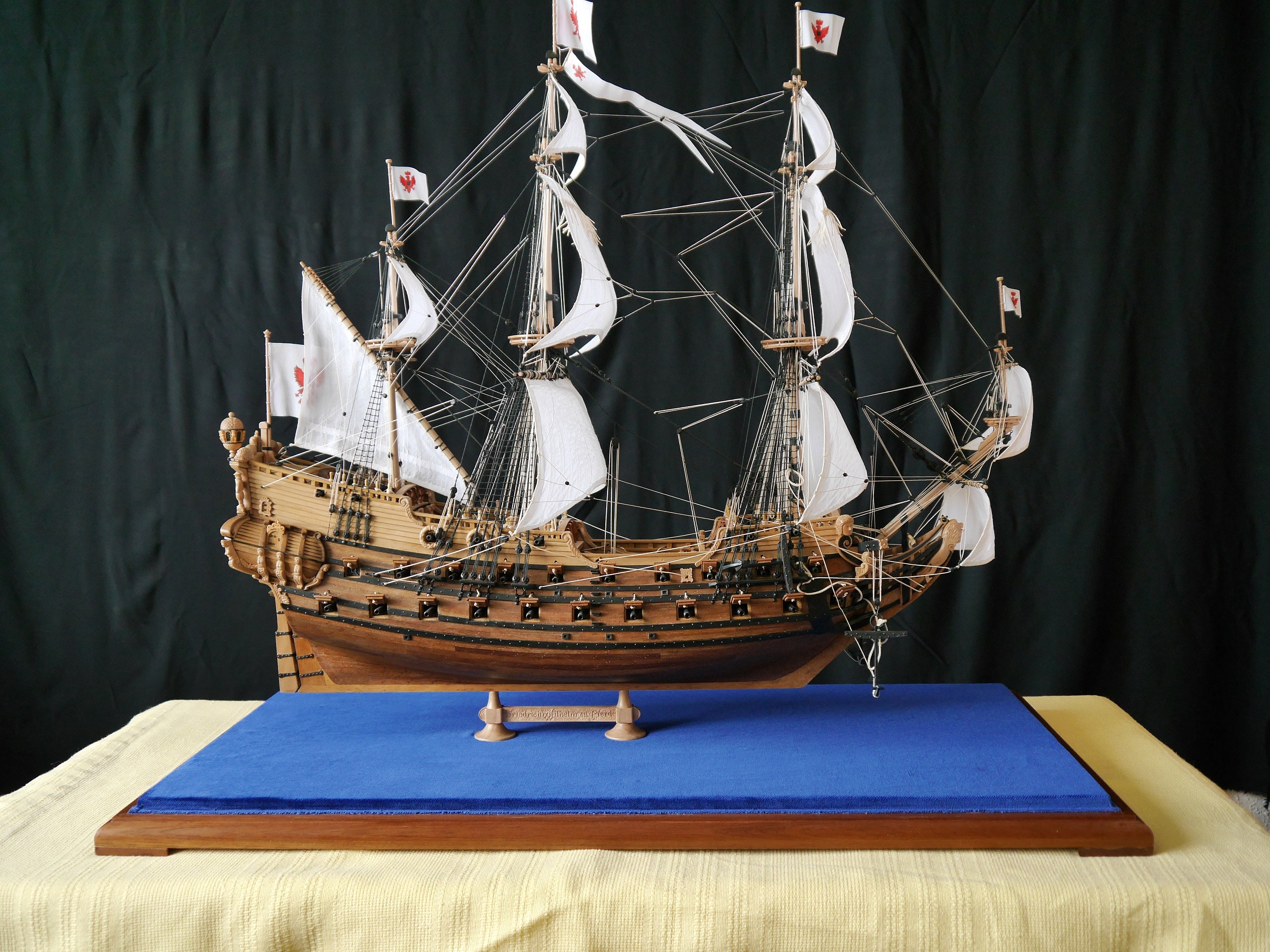 Ship Model of Frederick William on Horseback From 1684 to 1693. - Etsy