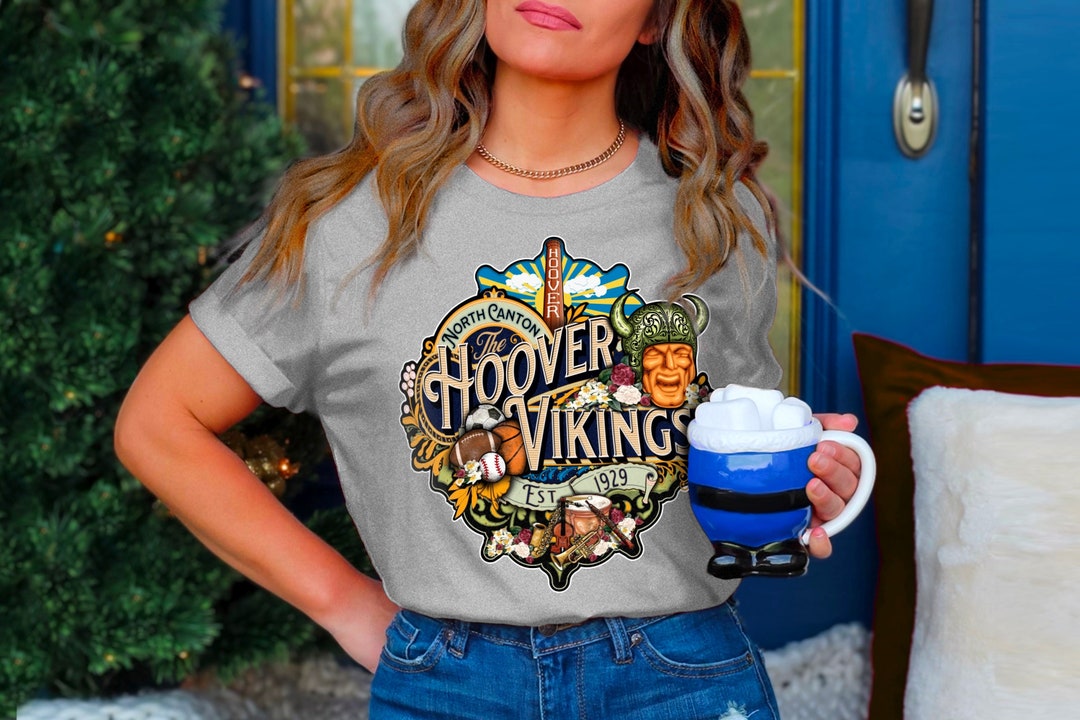 North Canton Hoover High School Hoover Vikings Tshirt Tee Shirt Noca ...