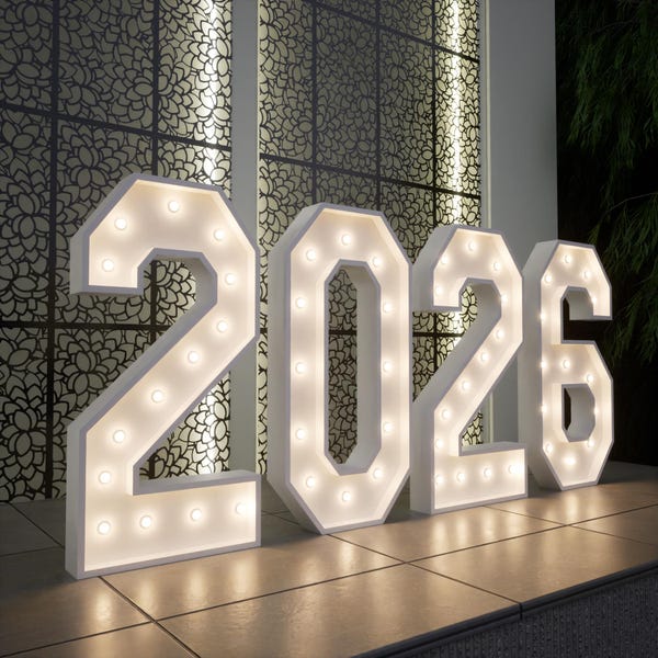 Number Marquee Lights - Etsy