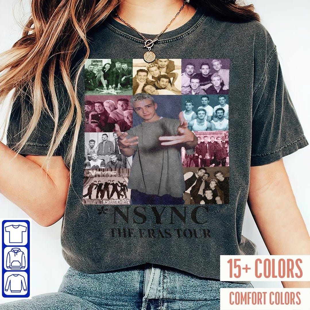 Nsync Era Tour Shirt, Album Cover Sweatshirt, Vintage Nsync Hoodie 90s ...