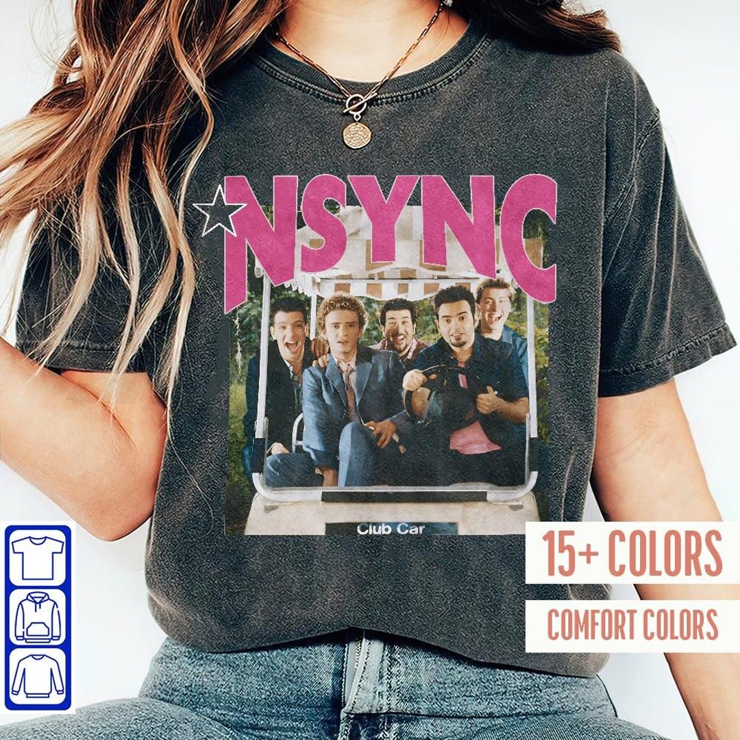 NSYNC No Strings Attached Tour Vintage 90s Boy Band Shirt Retro Music ...